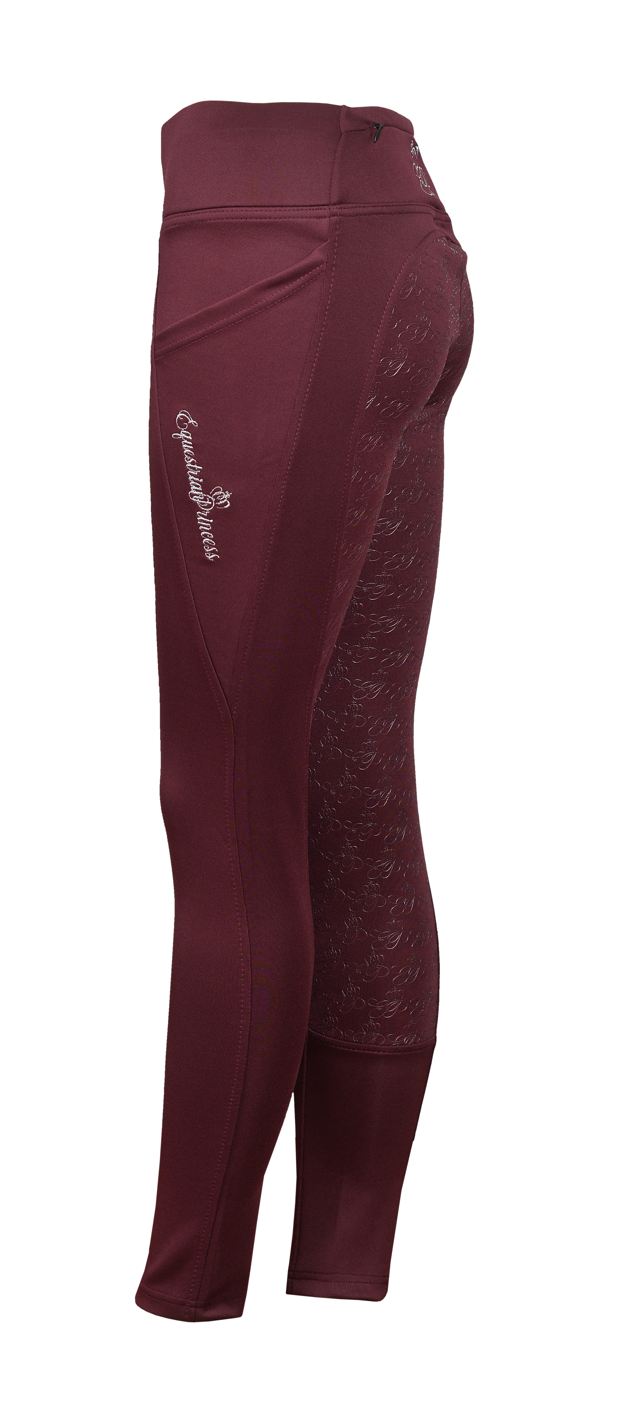Equestrian Princess ridetights, bordeaux - Ridebukser/Kvinder - HERI ...